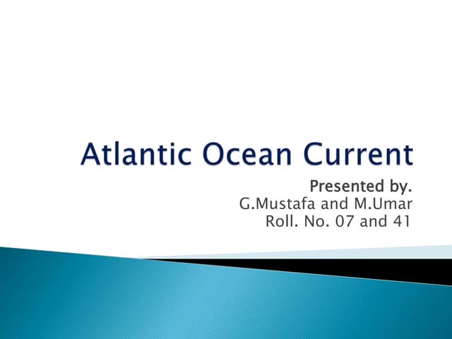 Ocean currents (pacific) | PPT