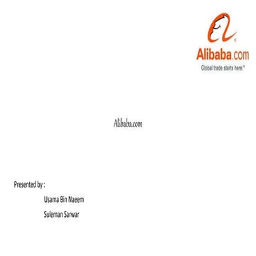 Alibaba | PPT
