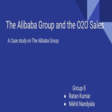 Alibaba case study | PDF