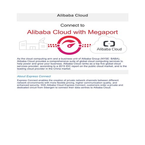 Alibaba cloud | PDF