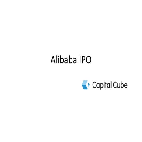 Alibaba (NYSE:BABA) IPO: What Investors Should Know | PPT