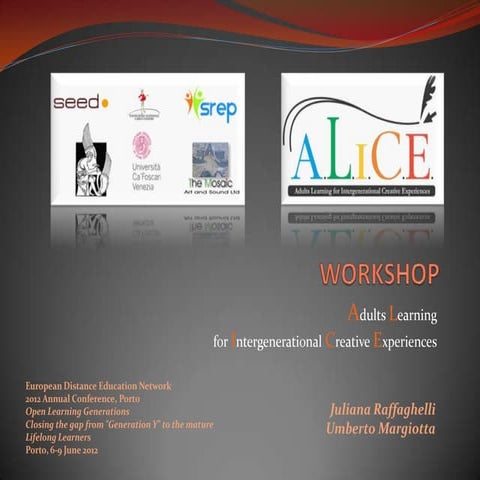Alice eden workshop_presentation | PPTX