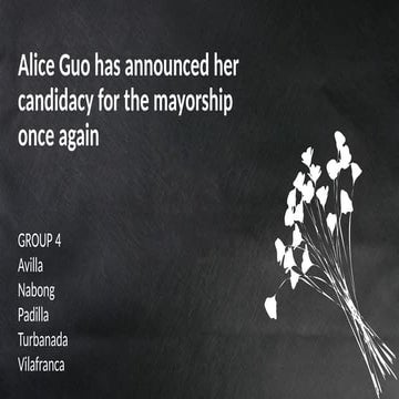 Alice Guo and its issues -WPS Office.pptx