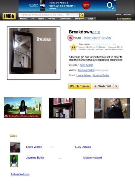 Imdb blank template[1] | PDF