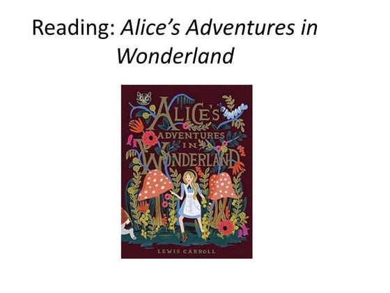 Alice in Wonderland | PPTX | Dogs | Pets