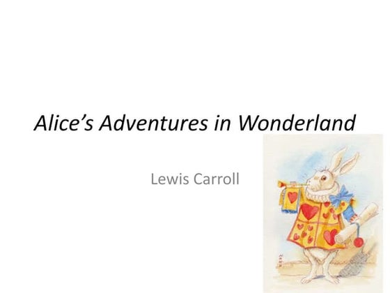 Alice in Wonderland | PPT