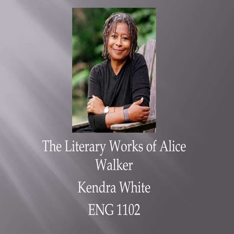 Alice Walker | PPT