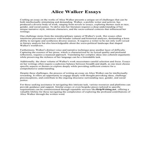 Alice Walker Essays.pdf