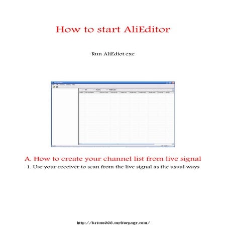 Ali Editor | PDF
