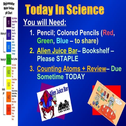 Alien Juice Bar | PPT