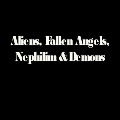 Aliens and fallen_angels | PPT