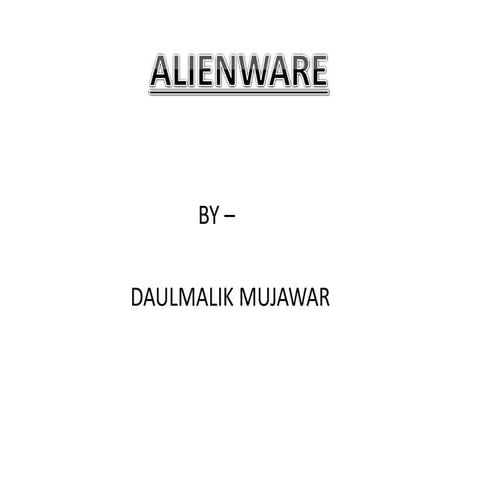 Alienware | PPTX