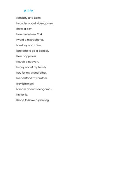 My Imaginary Life.Dani B.1B