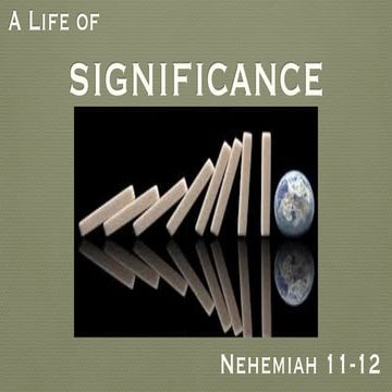 A life of significance | PDF