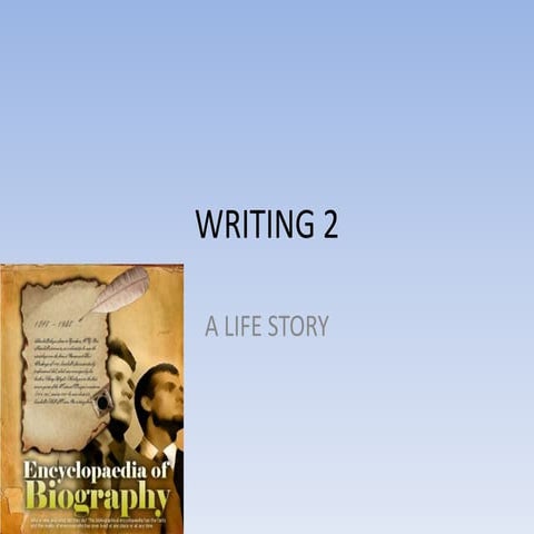 A life story | PPT