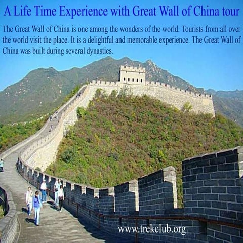Presentation the great wall of china | PPTX
