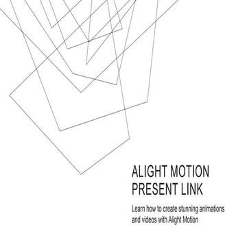 Alight Motion Present Link | PPTX