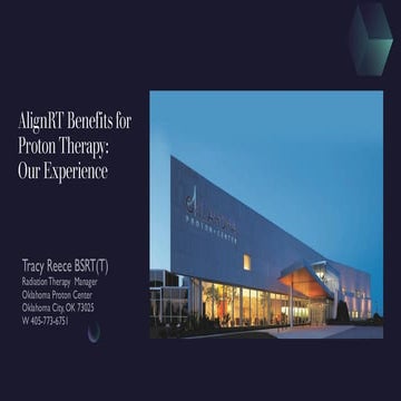 AlignRT Benefits for Protons – Our Experience | PDF