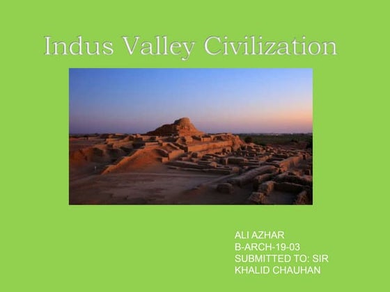 Indus Valley Civilization | PPTX | Hinduism | Religion & Spirituality