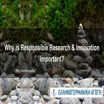 OSFair2017 Workshop | Why is responsible research & innovation ...