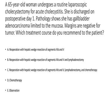 Alimentary tract questions and answers for surgical residents. | PPTX