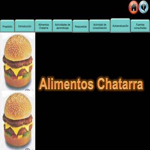 Comida chatarra vs alimentación saludable ppt | PPTX