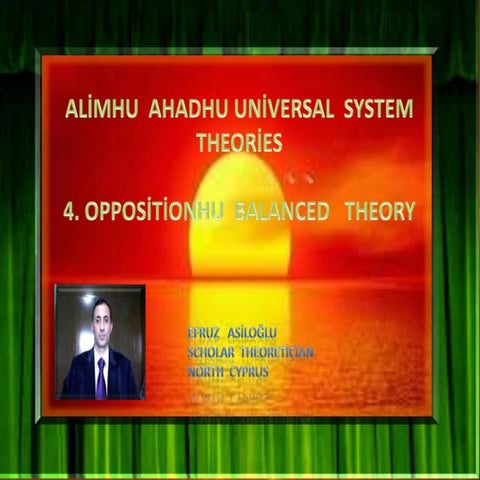 Alimhu ahadhu universal system theories 4. | PPTX