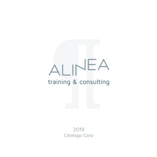 Alinea catalogo corsi 2019 | PDF | Business | Business and Finance