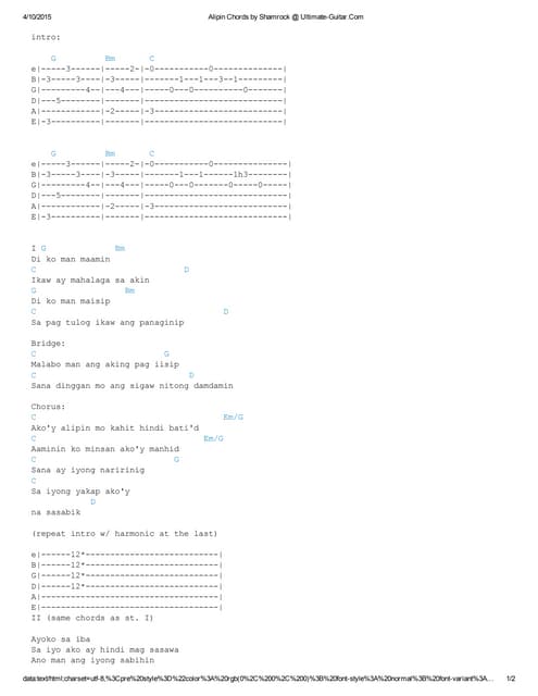 Ultimate guitar-chords | PDF | Music | Entertainment