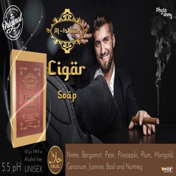 Al Ishaan Cigar Attar 12 ml & Attar Soap 50 gm by Phyto Atomy.pdf