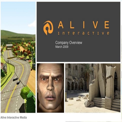 Alive Interactive Media Overview March 2009 | PPT