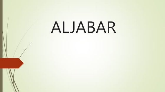 Menyederhanakan Bentuk Aljabar | PPT