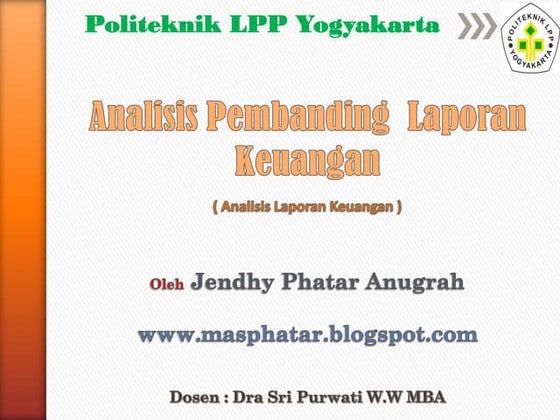 Analisis Laporan Keuangan Bab II | PPT