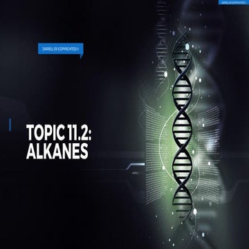 - Alkanes.pdf for o levels igcse 0620 students | PDF