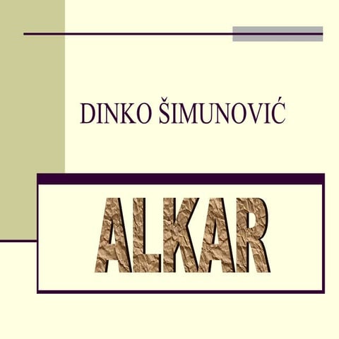 Alkar priča o nesretnoj ljubavi i odnosu oca i sina | PPT