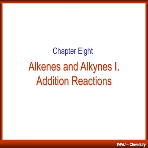 Alkenes and alkynes ug | PPT