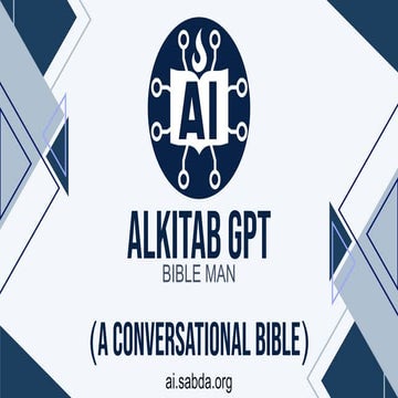 Materi Presentasi Alkitab GPT - A Conversational Bible | PDF