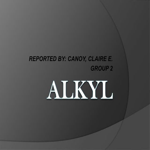 Alkyl (powerpoint) | PPTX