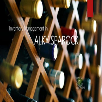 Alky searock | PPTX