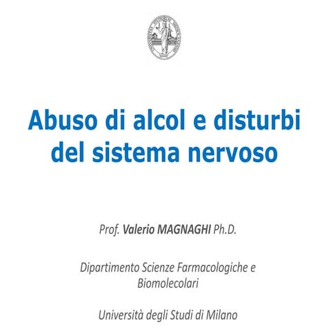 I danni dell’alcool nei giovani. Le responsabilità degli adulti 2/3 | PDF