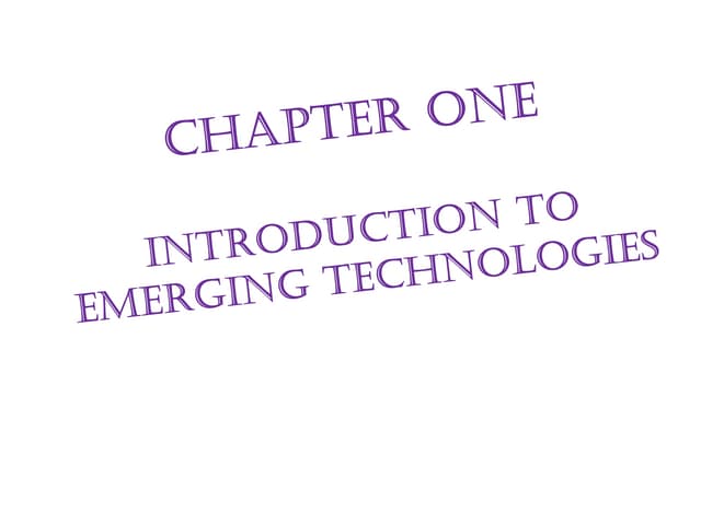 Lesson 1 - Introduction to Emerging Technologies.pptx
