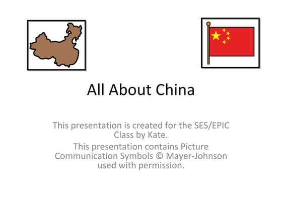 China presentation | PPTX