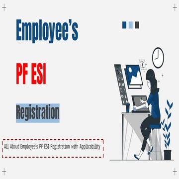 A Guide to the Processes of Employee PF and ESI Registration | PDF