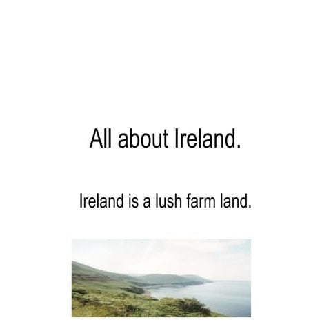 All About Ireland | PPT