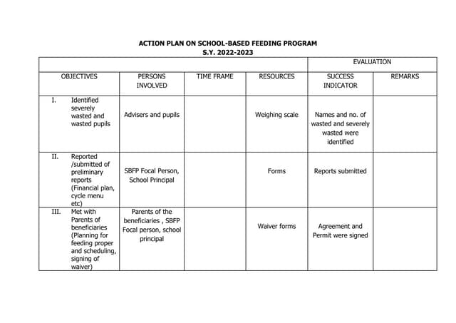 GSP ACTION PLAN | DOCX