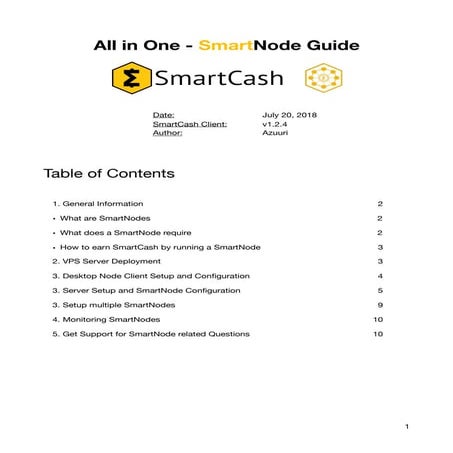 All in-one-smart node-v1.2.4 | PDF