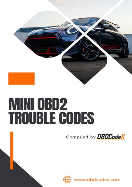 Infiniti Manufacturer-specific OBD2 Trouble Codes List - OBDCodex | PDF