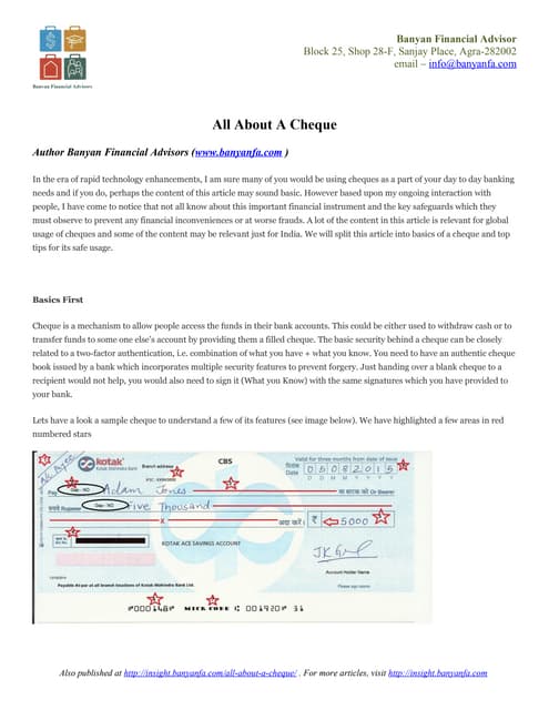 Dishonor of cheque | PPT