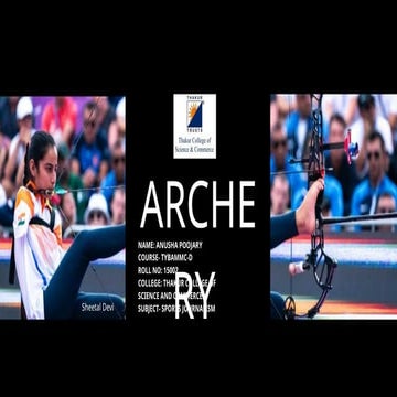 All about Archery sports - History and Scope .pptx