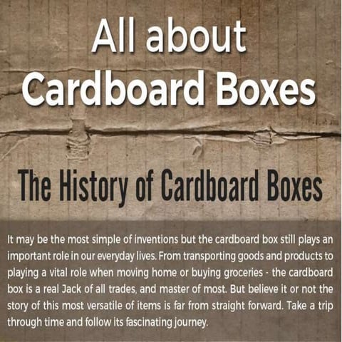 All About Cardboard Boxes | PPTX